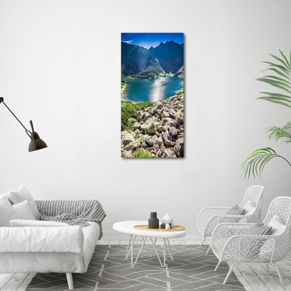 Union Rustic Black Pond Tatry - Wrapped Canvas Print | Wayfair.co.uk